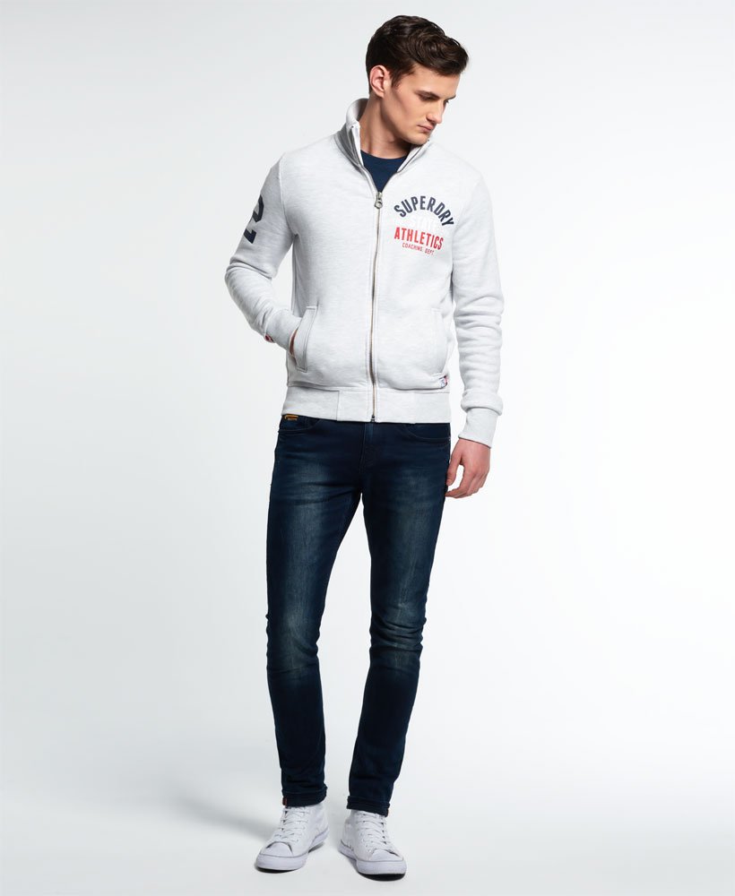 mens Track & Field Track Top in ICE MARL | Superdry UK