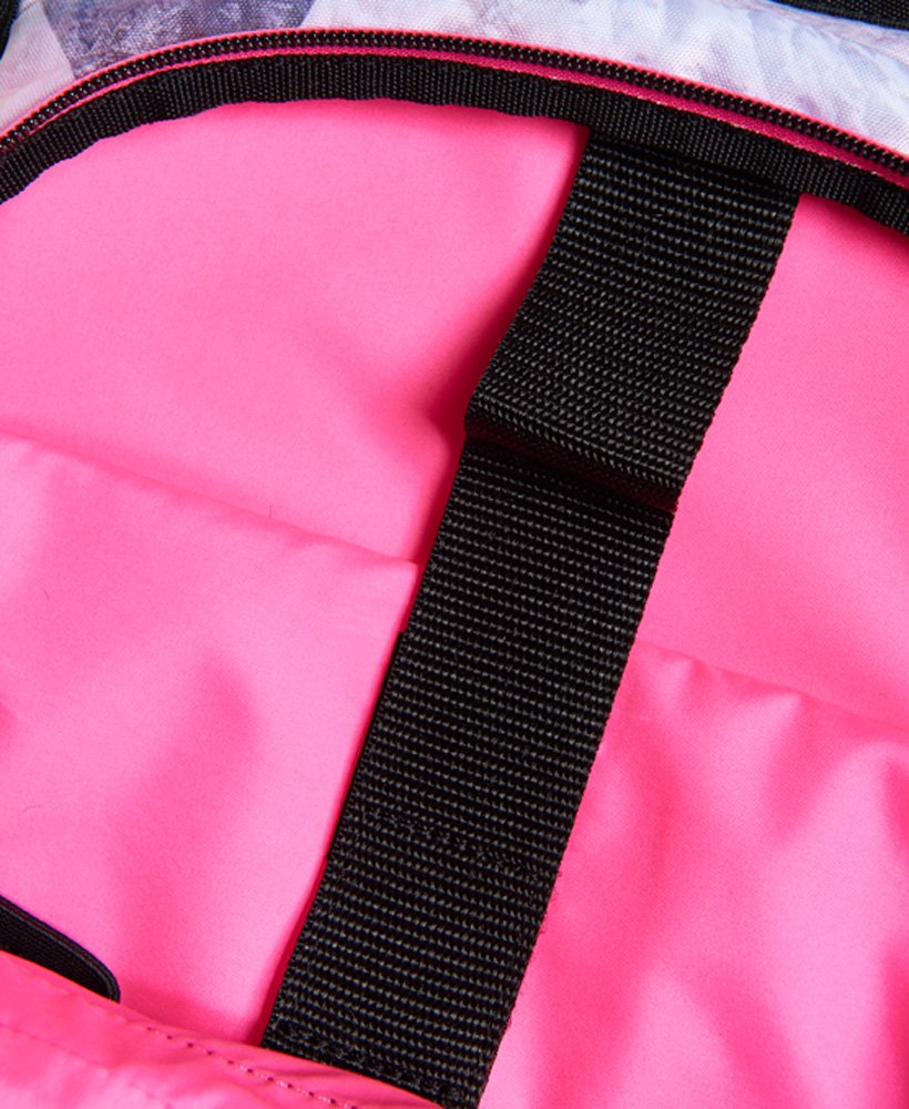 womens Ultimate Snow Rescue Backpack in Frosted Geo AOP | Superdry UK