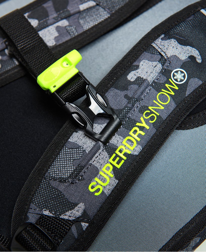 mens Ultimate Snow Rescue Backpack in Textured Camo/Rescue Yellow ...