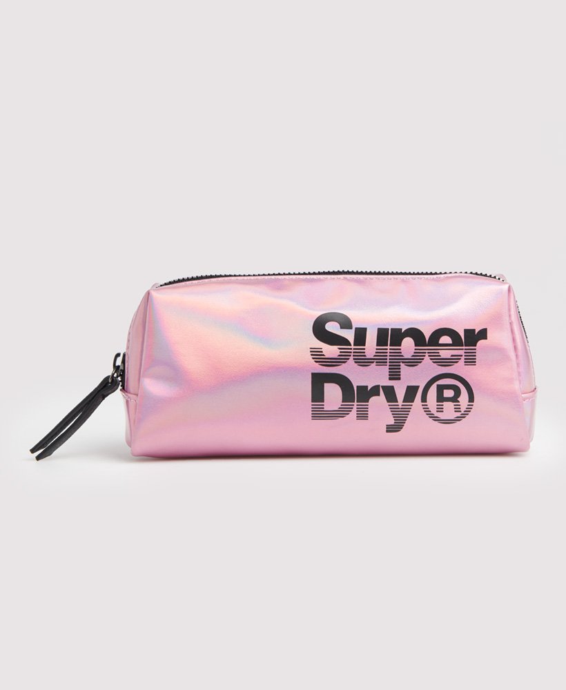 womens Pencil Case in PINK Superdry UK