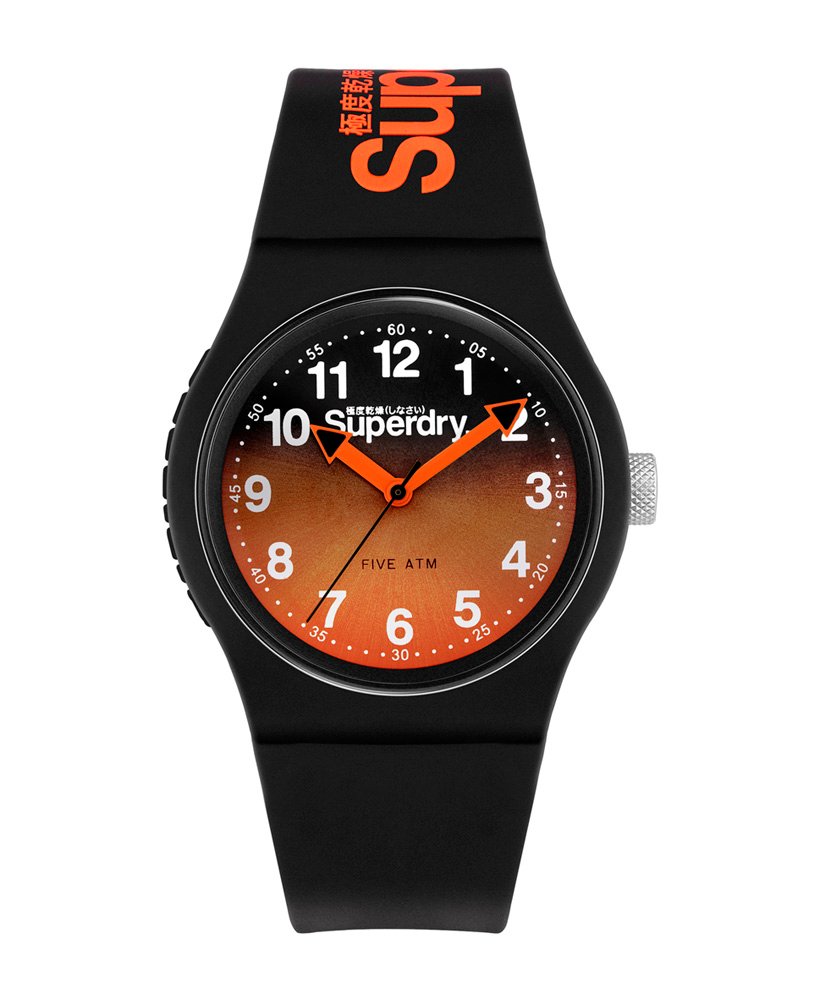 mens Urban Laser Watch in ORANGE | Superdry UK