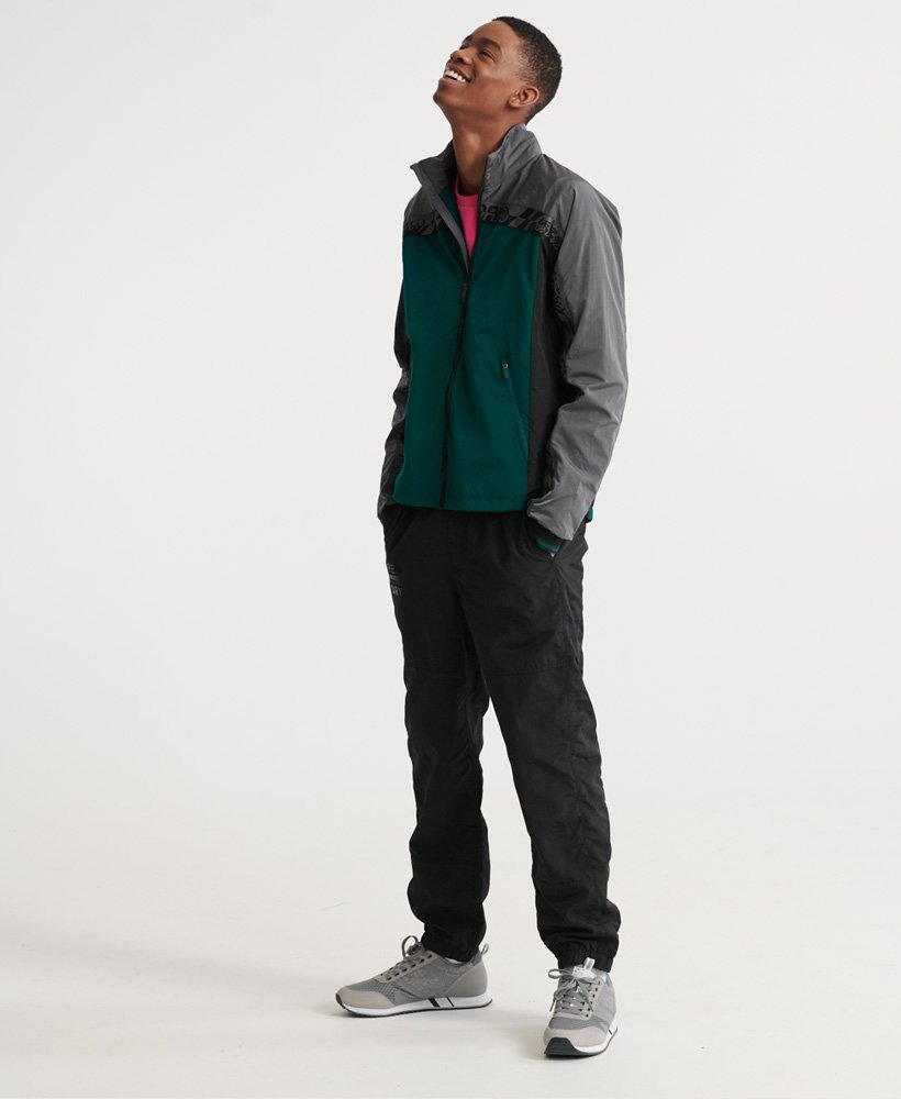 mens City Neon Track Jacket in DEEP TEAL | Superdry UK