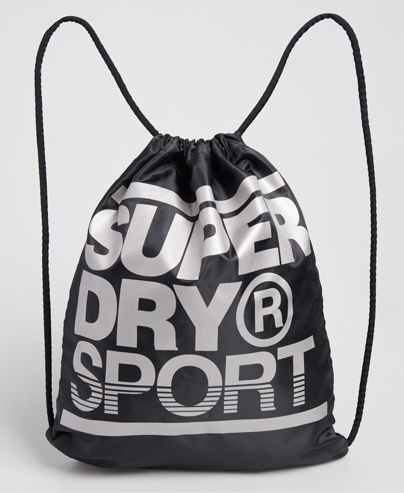 mens Drawstring Bag in BLACK/BLACK | Superdry UK