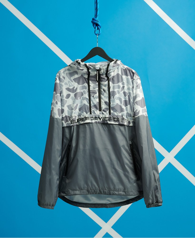 mens Urban Camo Overhead Jacket in White Camo | Superdry UK