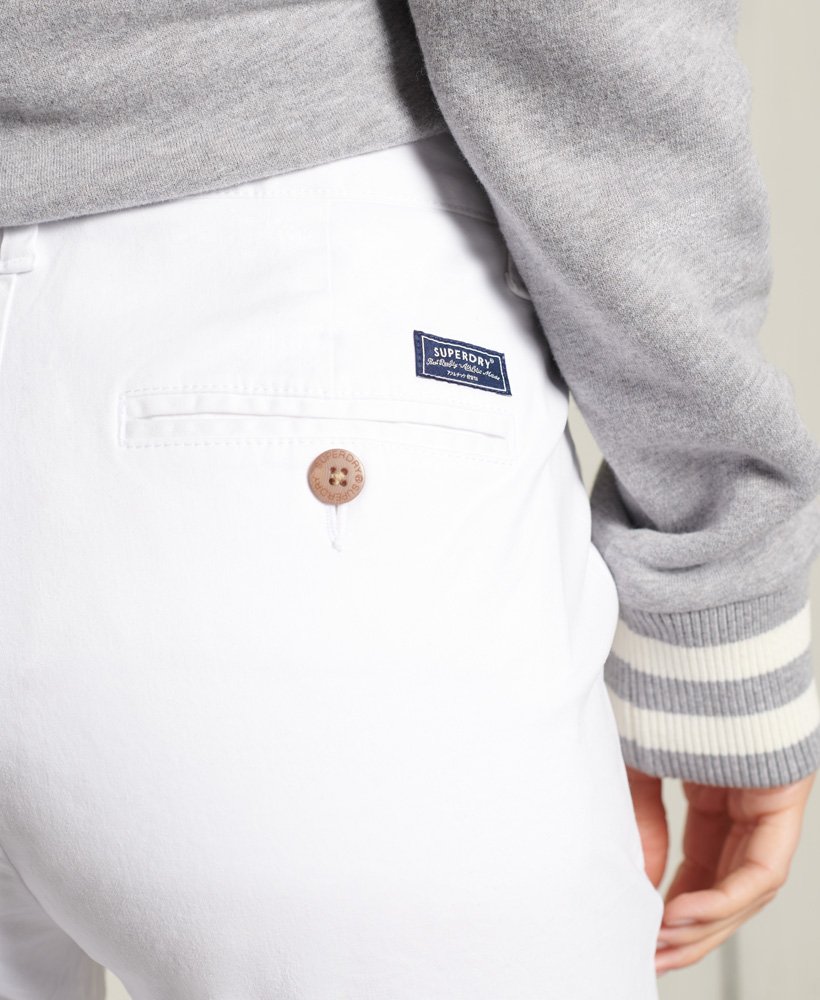 womens Slim Chinos in FLURO TURQUOISE | Superdry UK