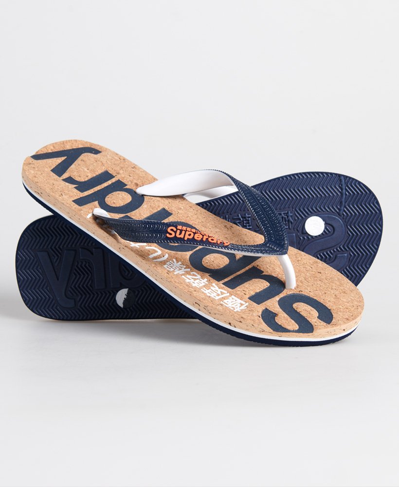 womens Cork Flip Flop in DARK NAVY Superdry UK