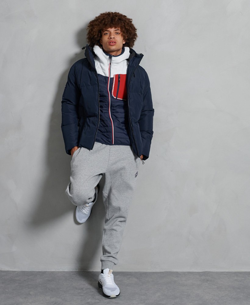 mens Evolution Puffer Jacket in RICH NAVY | Superdry UK