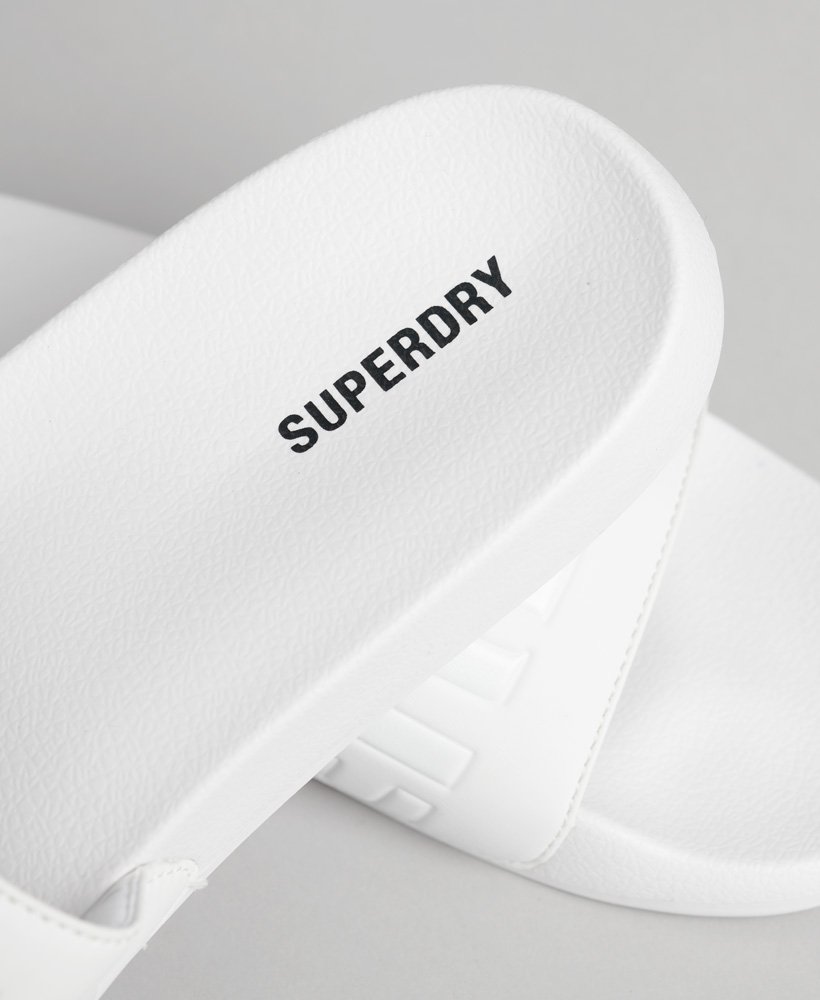 mens Core Pool Sliders in Black | Superdry UK