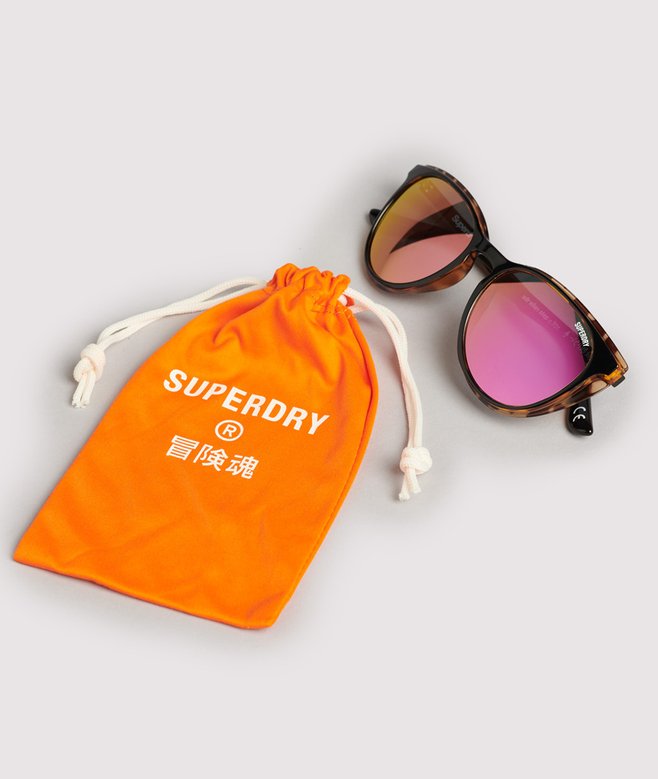 womens Ellen Step Sunglasses in TORT | Superdry UK