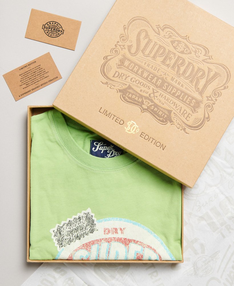T-shirt classique Vintage 08 Rework Édition Limitéevert tendre pour ...