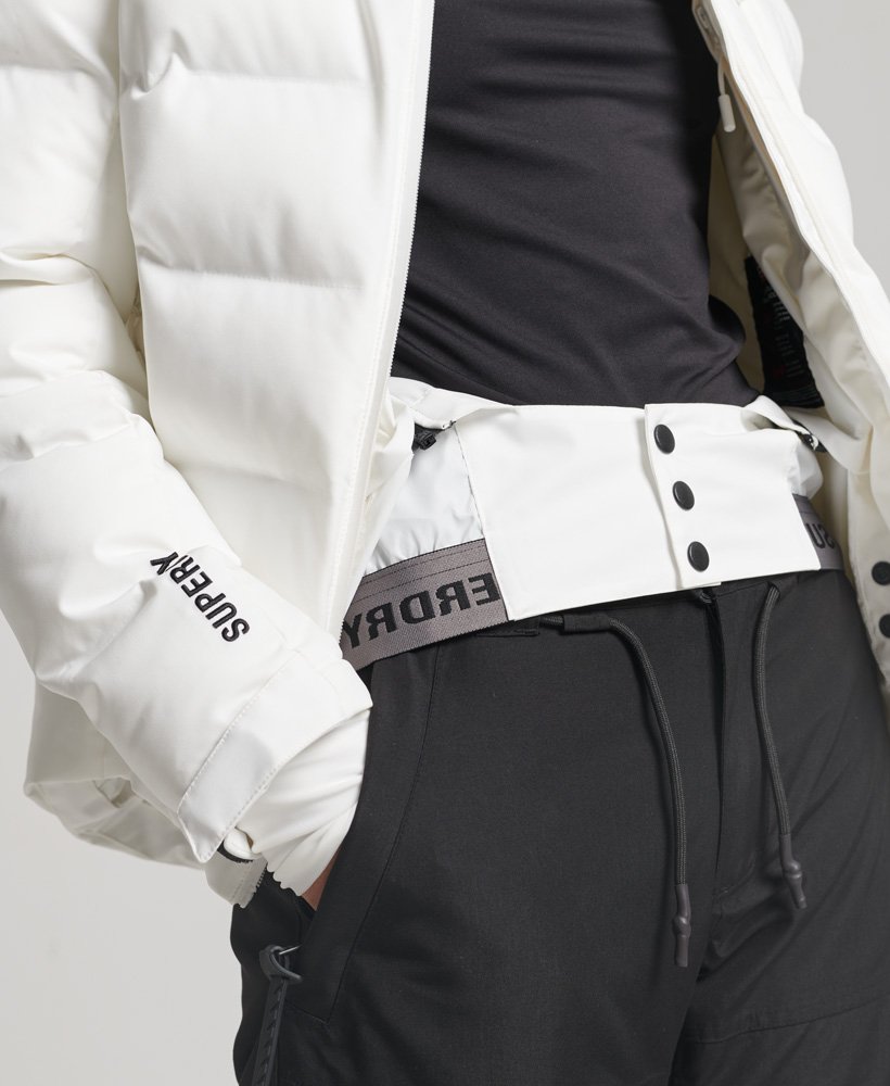 womens Motion Pro Puffer Jacket in OPTIC | Superdry UK