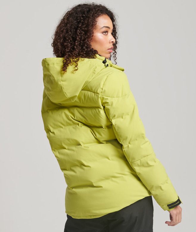 womens Motion Pro Puffer Jacket in Apple Sorbet | Superdry US