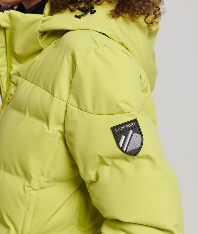 womens Motion Pro Puffer Jacket in Apple Sorbet | Superdry US