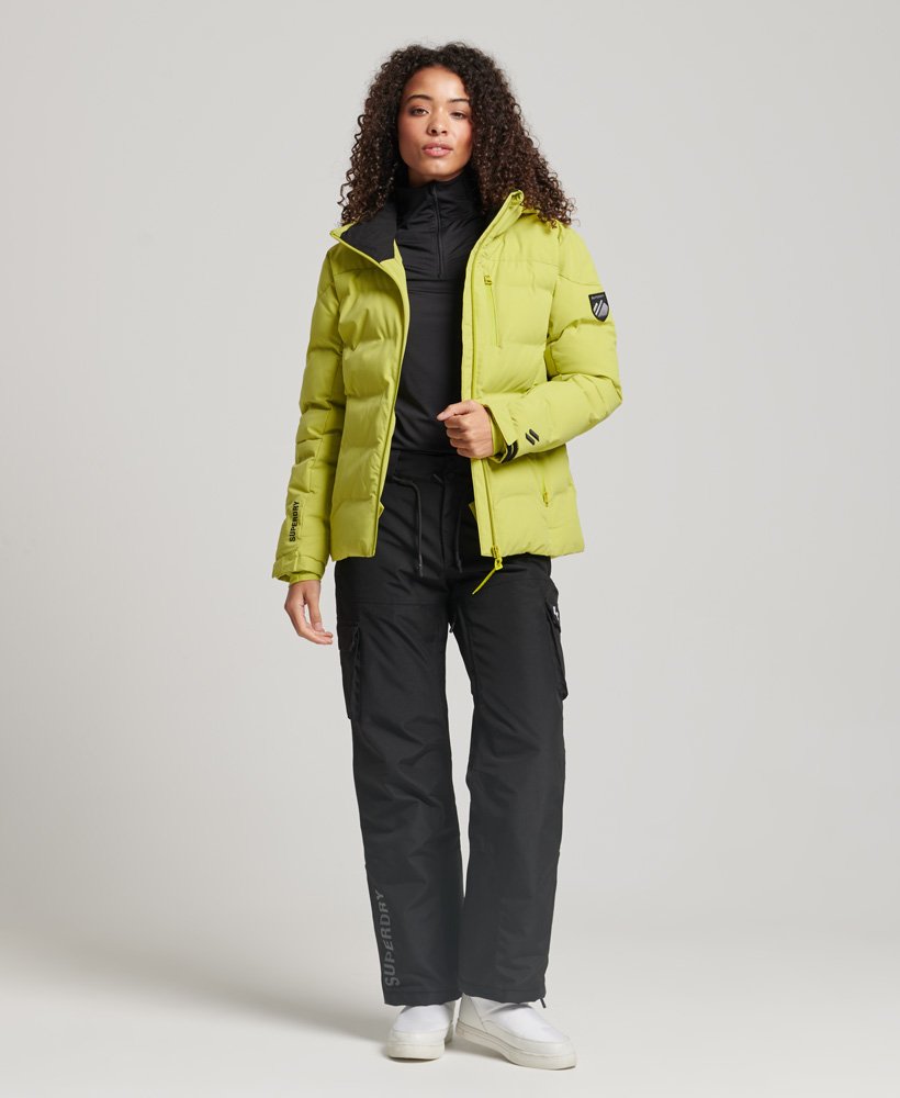 womens Motion Pro Puffer Jacket in Apple Sorbet | Superdry US