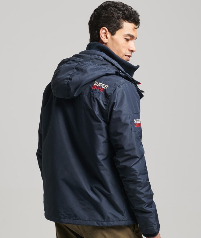 mens Mountain SD Windcheater Jacket in Nordic Chrome Navy | Superdry UK
