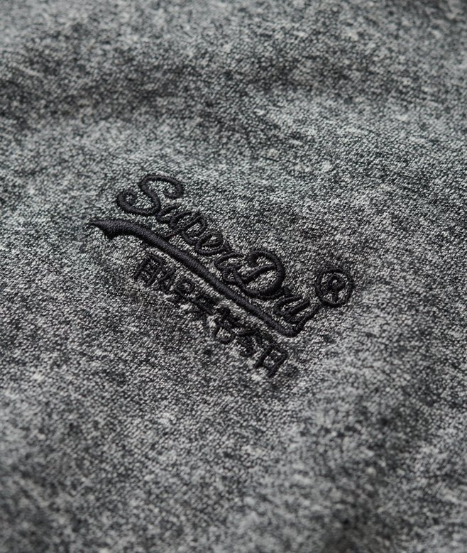 Heren Essential Logo T-shirt in karst black mega grit | Superdry NL