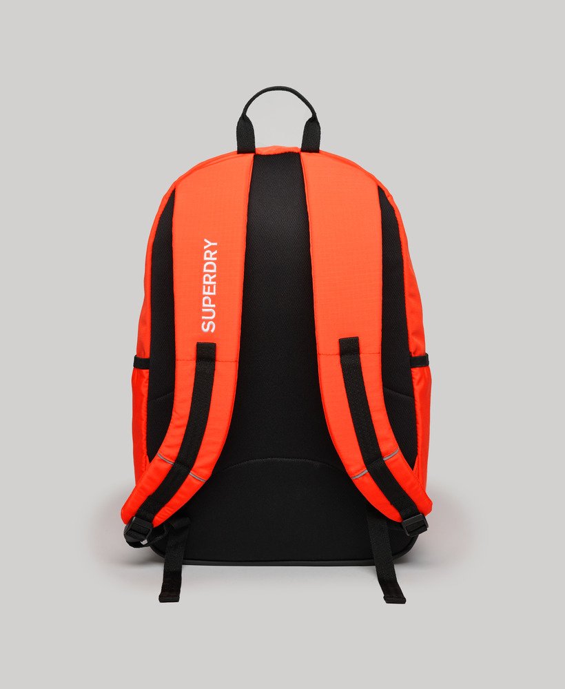 womens Code Trekker Montana Backpack in Bold Orange Ripstop | Superdry UK