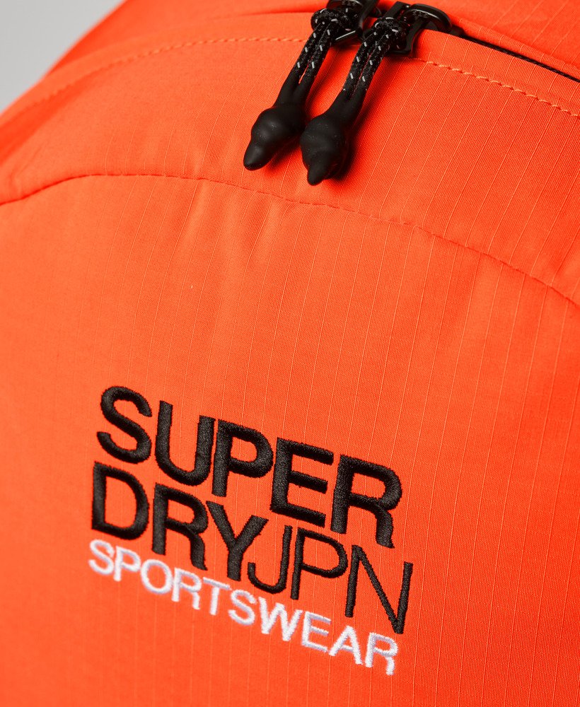 womens Code Trekker Montana Backpack in Bold Orange Ripstop | Superdry UK