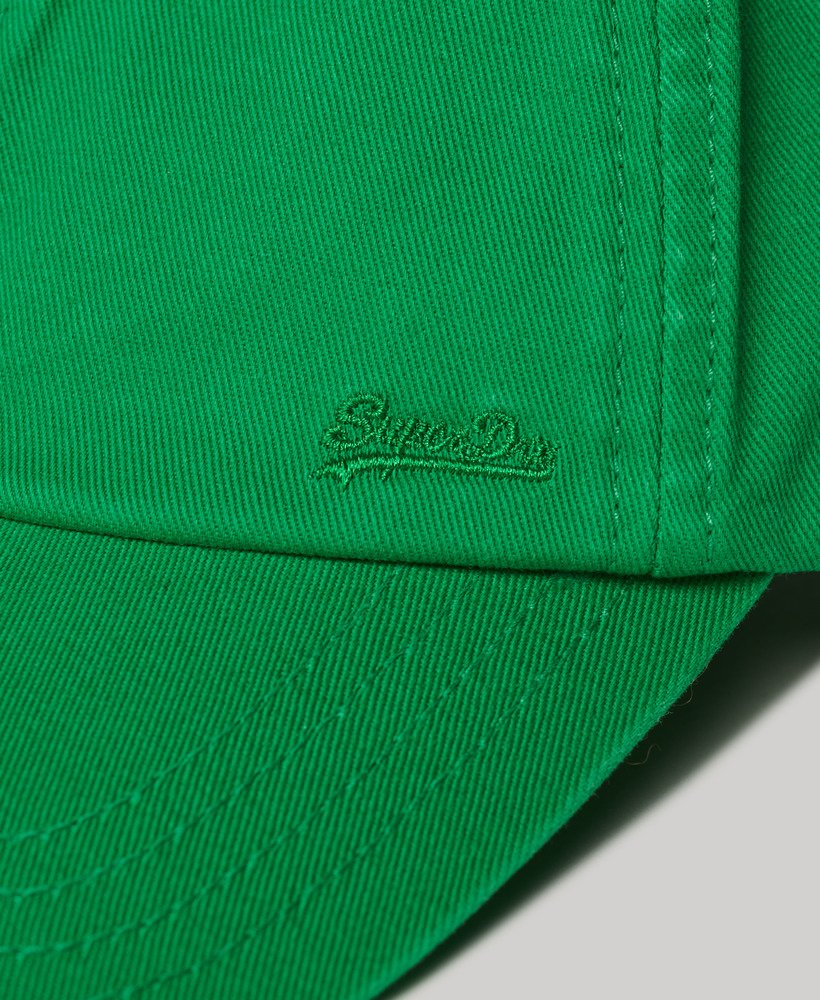 womens Vintage Embroidered Cap in DROP KICK GREEN | Superdry UK
