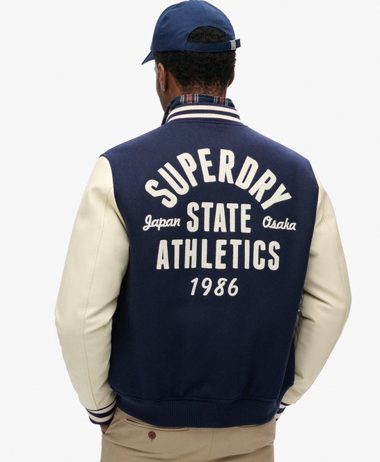 Varsity Jackets & Baseball Jackets for Men | Superdry UK