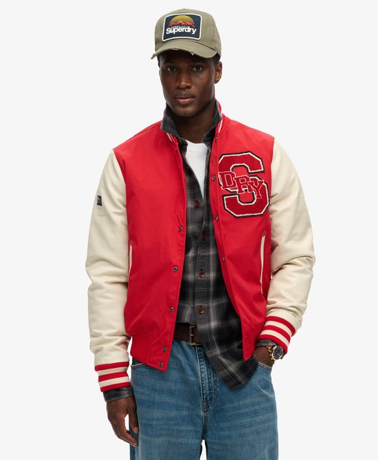 Varsity Jackets & Baseball Jackets for Men | Superdry UK