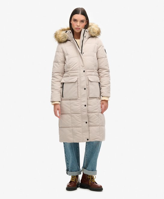 Women's Long Coats & Longline Puffer Jackets | Superdry IE