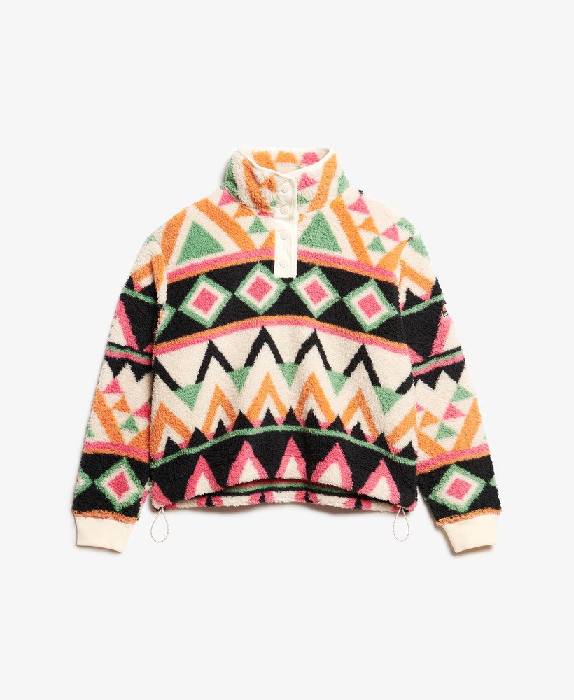 Mujer Forro Polar Teddy Estampado Súper Suave en estampado de rizo ...