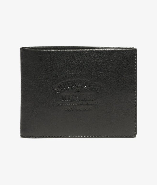 womens Leather Goods Wallet in Black | Superdry UK
