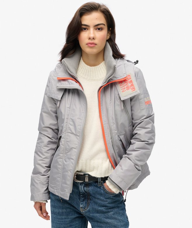 womens Mountain SD-Windcheater Jacket in DOVE GREY | Superdry UK