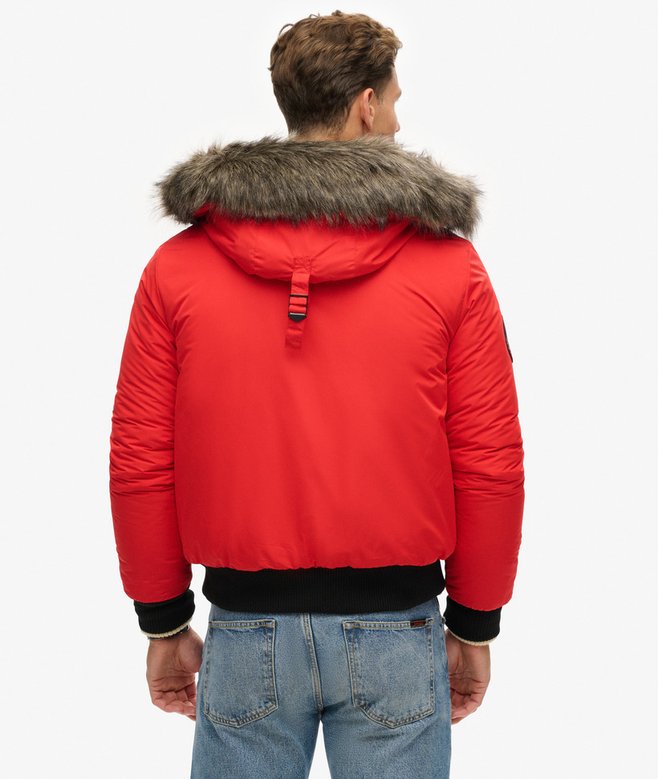 Bomber Everestfruit rouge intense pour Homme | Superdry FR
