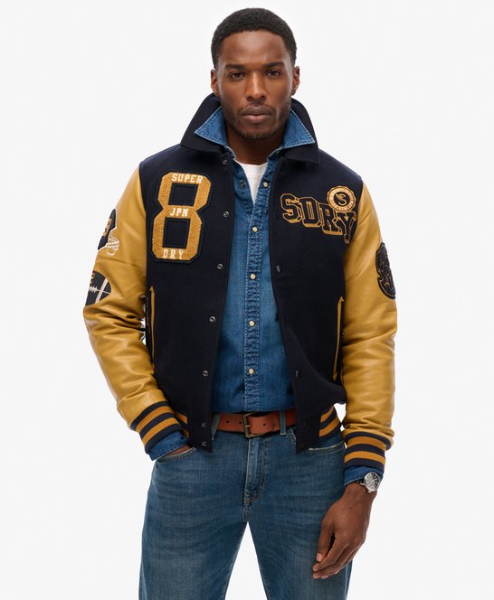 Varsity Jackets & Baseball Jackets for Men | Superdry UK