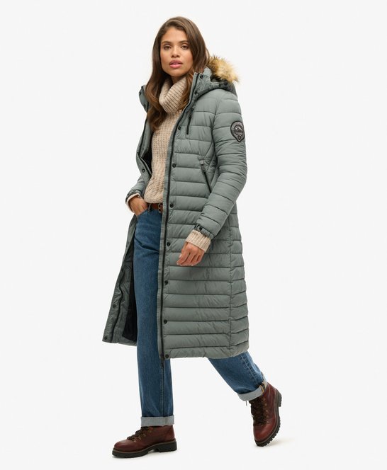 Women's Long Coats & Longline Puffer Jackets | Superdry IE