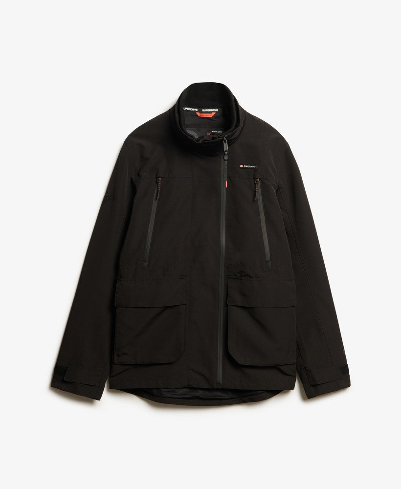 mens Non-Hooded Ultimate Windbreaker Jacket in Black | Superdry UK