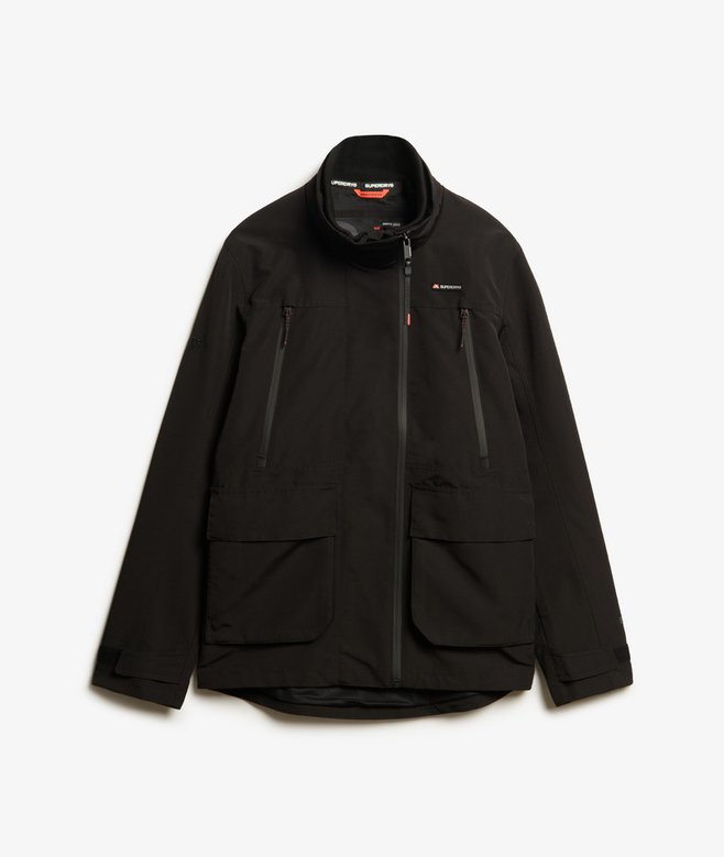 mens Non-Hooded Ultimate Windbreaker Jacket in Black | Superdry UK