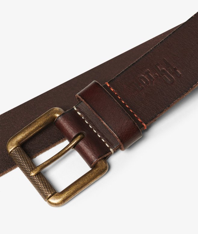 mens Badgeman Belt in BROWN | Superdry UK