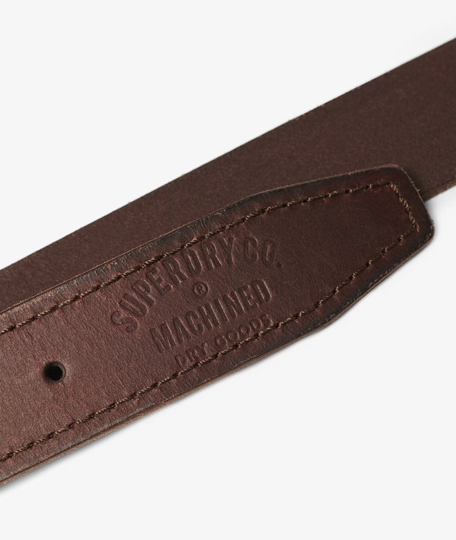 mens Badgeman Belt in BROWN | Superdry UK