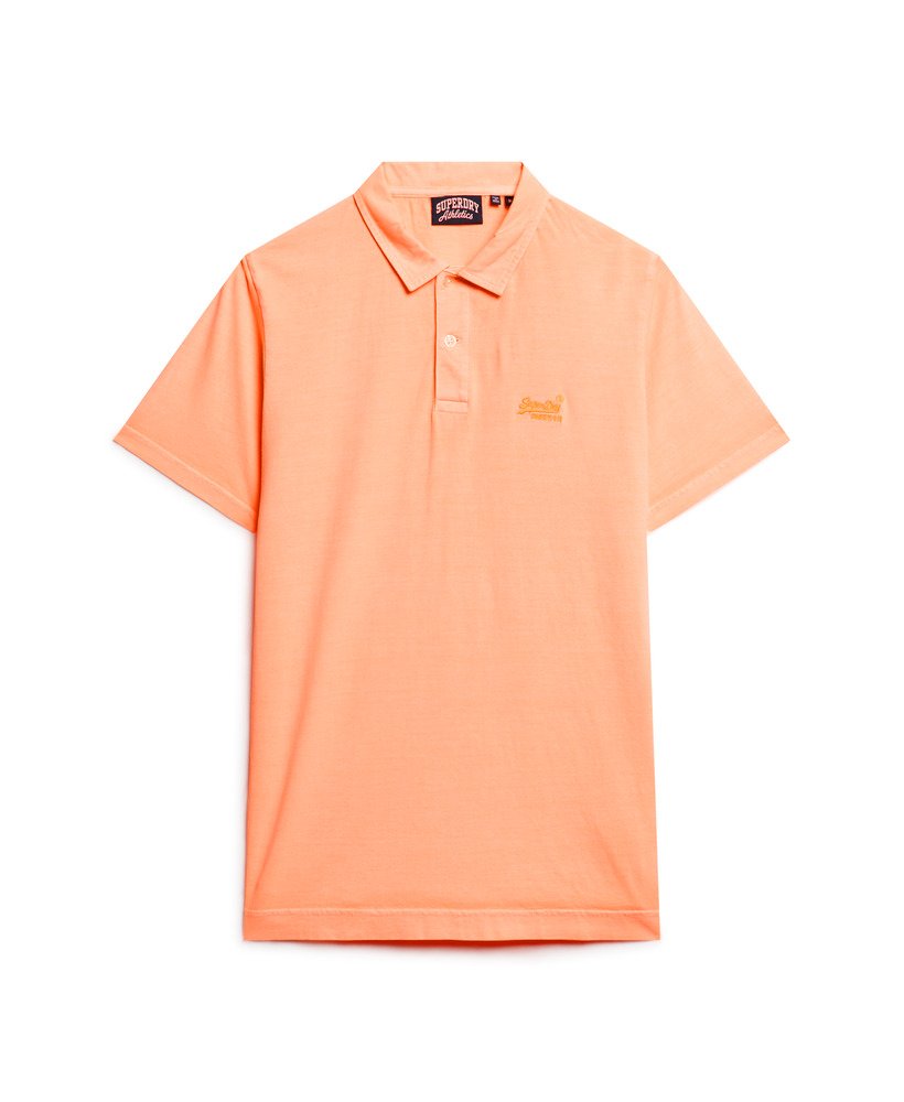 Heren Essential Neon poloshirt van jersey met logo in dry fluro orange ...