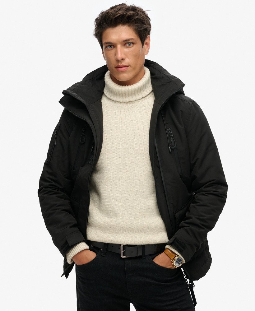 Ultimate Windbreaker-Jacke tiefschwarz für Herren | Superdry DE