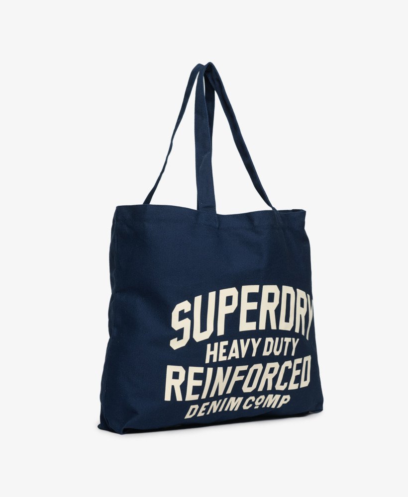 womens Superdry Tote in Richest Navy/Off White | Superdry UK