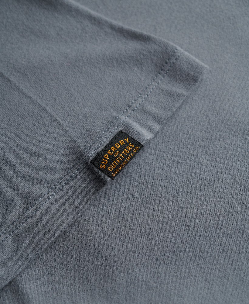 Hombre Camiseta Essential Clásica en azul tormenta | Superdry ES