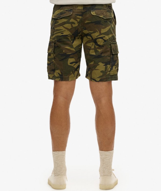 mens Heavy Cargo Shorts in Nathan Camo | Superdry UK