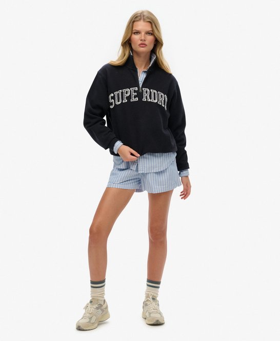 womens Athletic Essentials Lace Trim Cropped Cami Top in OFF WHITE ...