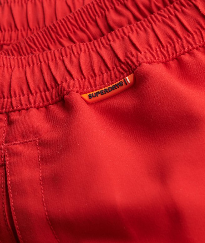 mens Essential 16-inch Swim Shorts in Rouge Red | Superdry UK