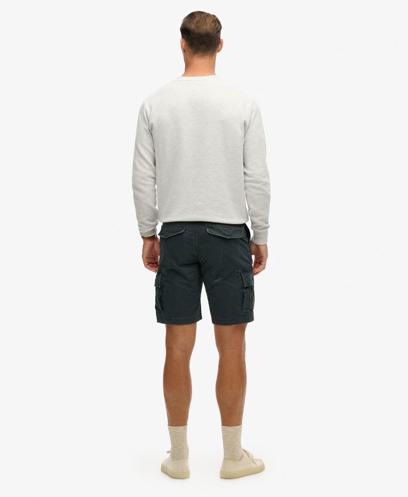 mens Heavy Cargo Shorts in Eclipse Navy | Superdry UK