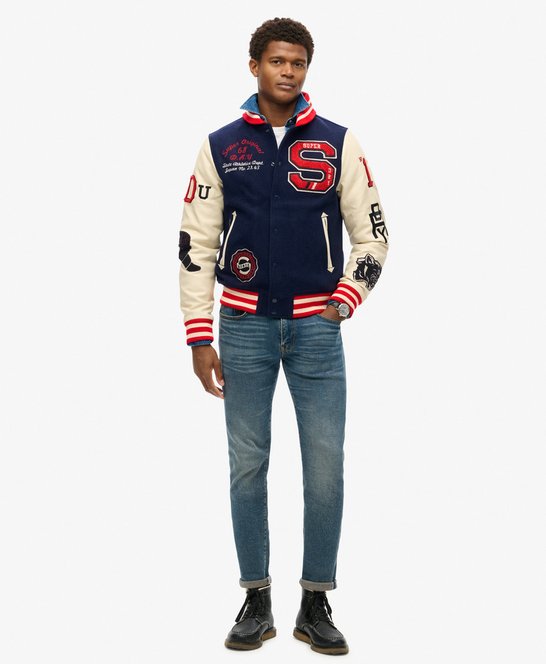 Varsity Jackets & Baseball Jackets for Men | Superdry UK