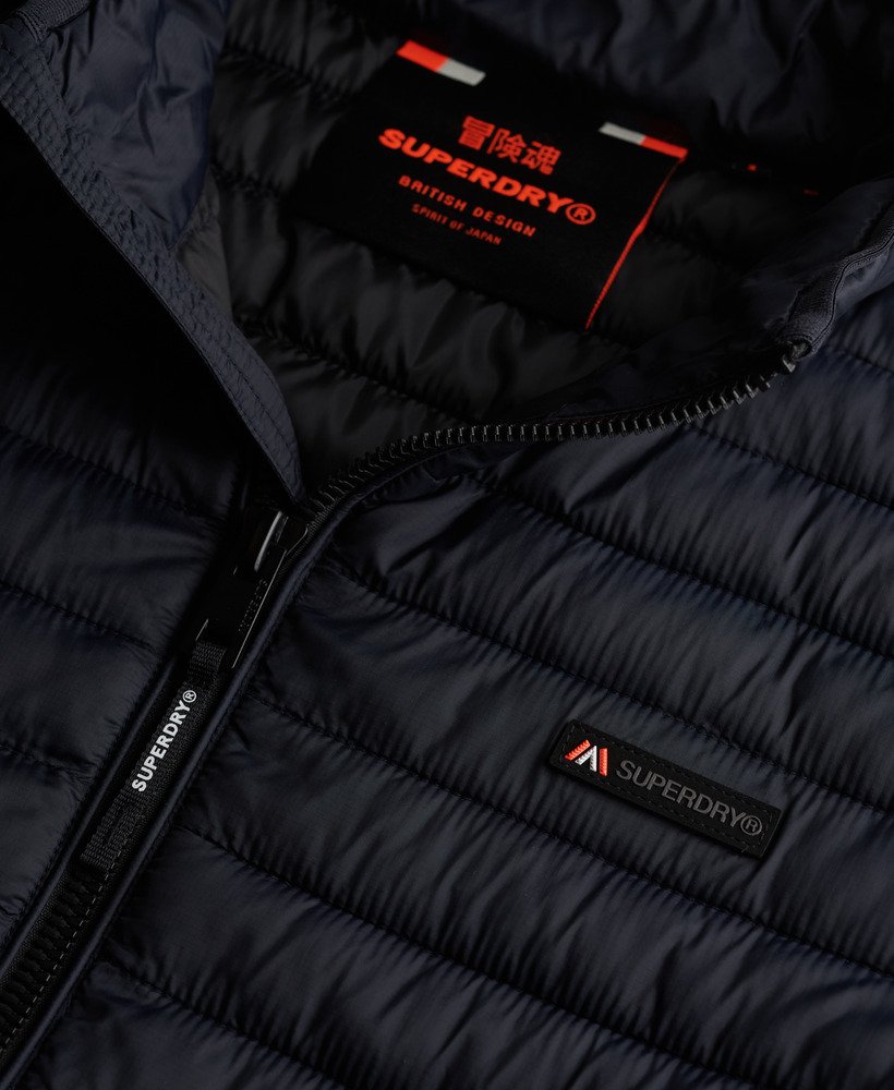 mens Fuji Lite Padded Jacket in Eclipse Navy | Superdry UK