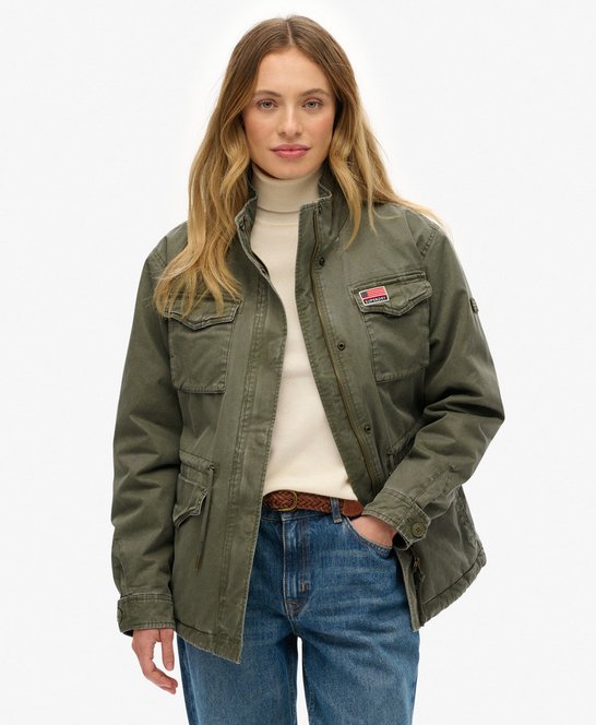 Vestes militaire femme | Vestes kaki & camouflage | Superdry FR