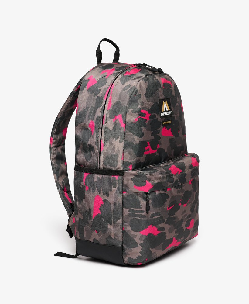 womens Classic Patch Montana Backpack in Animal Camo | Superdry UK