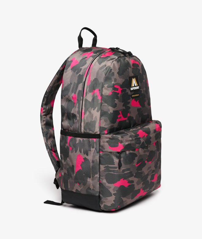 womens Classic Patch Montana Backpack in Animal Camo | Superdry UK