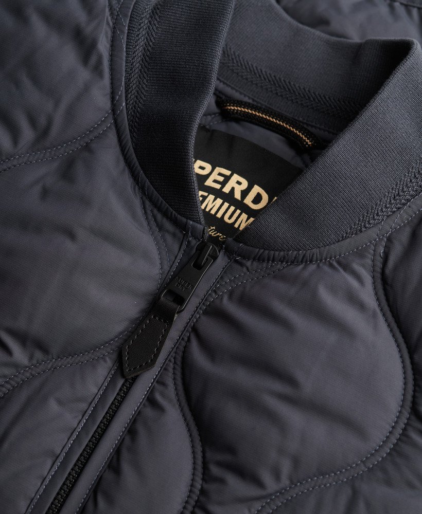 womens Short Quilted Liner Jacket in EBONY | Superdry UK